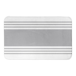 Farmhouse Stripe Bath Mat, 34x21 - Contemporary - Bath Mats - by ...