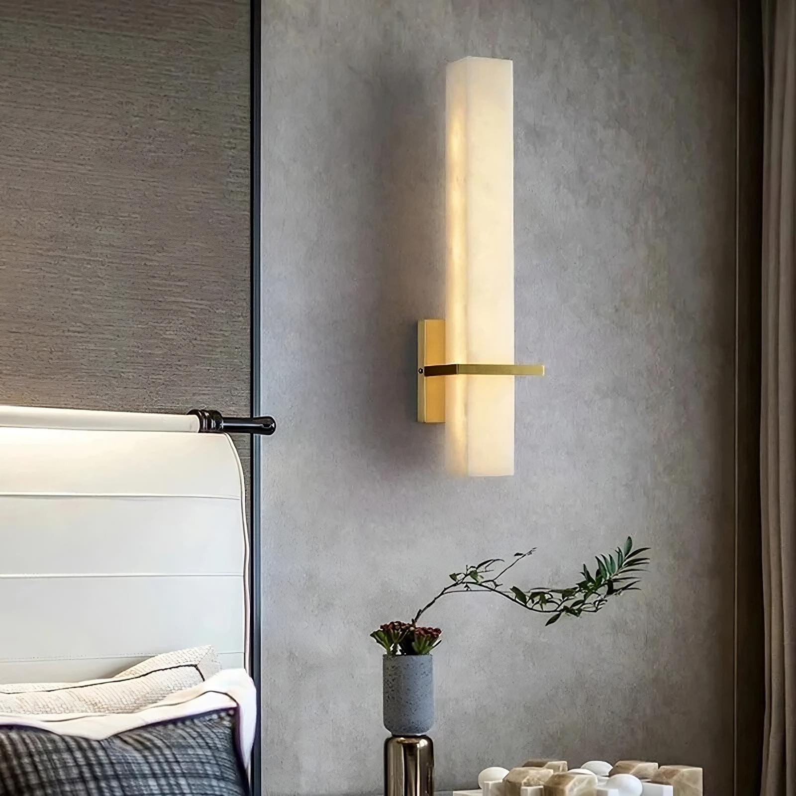 Natural Marble Indoor Sconce - Transitional - Wall Sconces - by MORSALE ...