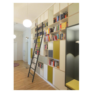 Kleiner Flur mit großer Wirkung - Contemporary - Hallway & Landing ...