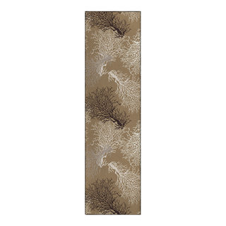 Addison Rugs Surfside ASR33 Latte 2'3"x7'6" Rug - Beach Style - Outdoor ...