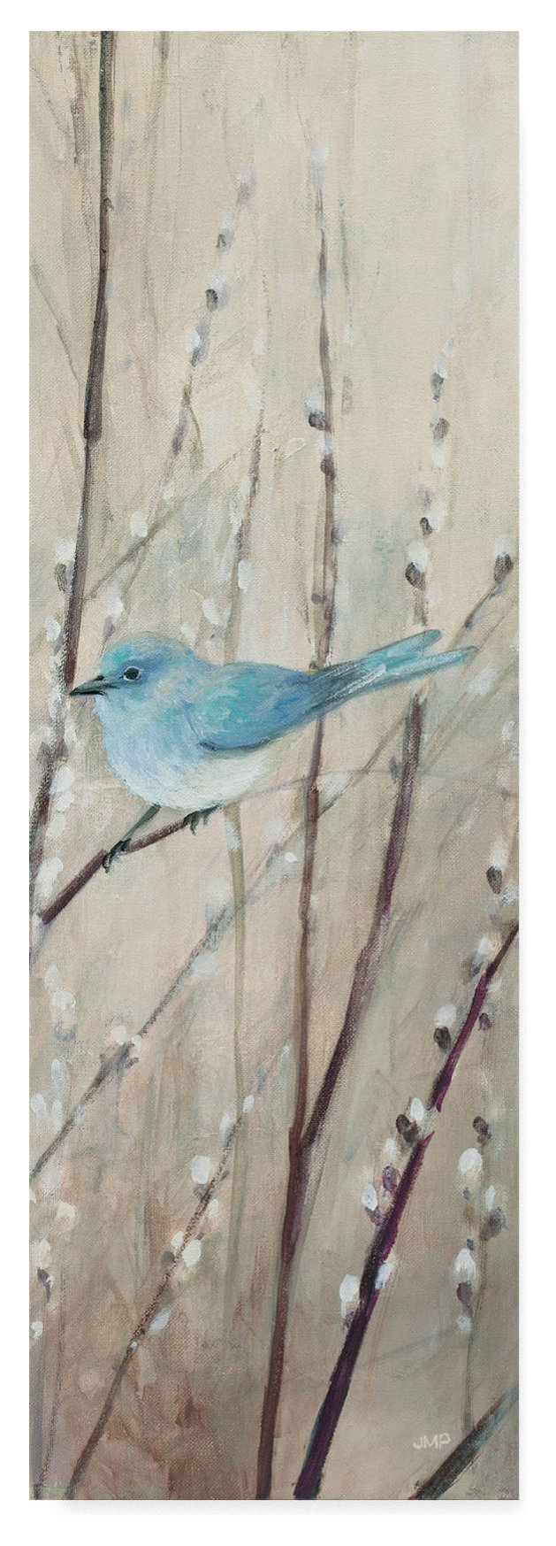 Julia Purinton 'Pretty Birds Neutral Iii' Canvas Art, 6"x19 ...