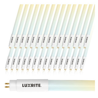 Luxrite 30-Pack 4FT T5 LED Tube Light 24W 4CCT Ballast Bypass 3200LM ...
