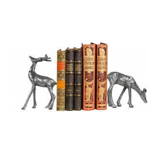 Stag And Doe Bookends Or Sculptures - Rustic - Bookends - by USTRADEENT ...