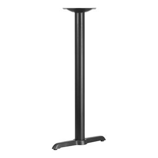 5'' x 22'' Restaurant Table T-Base With 3'' Dia. Bar Height Column, 22 ...