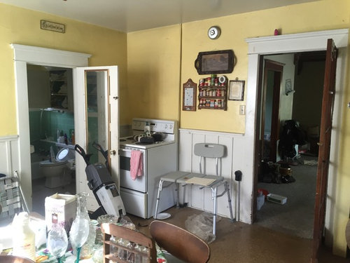 Gutting a kitchen in 1908 house! Help!