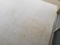 Stain on Travertine paver