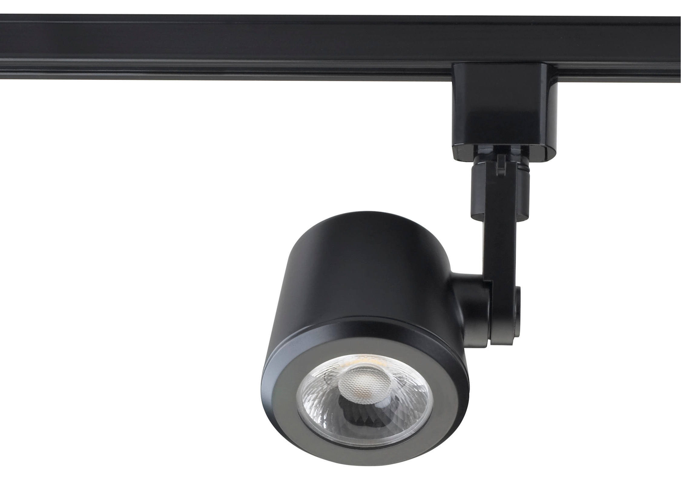 1 Light, LED, 12W Track Head, Taper Back, Black, 24 Deg. Beam ...