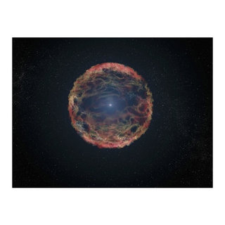 "Artist's Impression of Supernova 1993J" Digital Paper Print by NASA ...