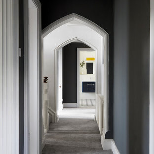 75 Beautiful Black Hallway Pictures & Ideas | Houzz