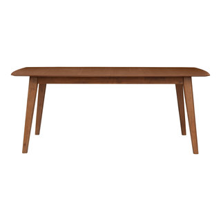 Walnut Extendable Dining Table 75/92x37 - Midcentury - Dining Tables ...