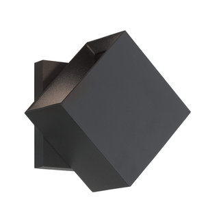 Revolve 2-Light LED Twistable Outdoor Wall Sconce, Black - Modern ...
