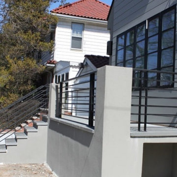 Black Exterior Railing - Photos & Ideas | Houzz