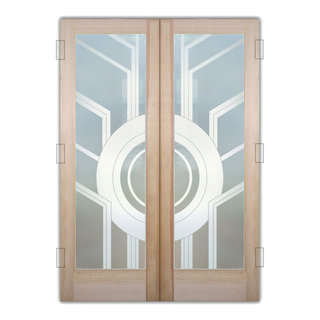 Interior Doors - Sun Odyssey II Frosted Glass Design - 28" x 80 ...