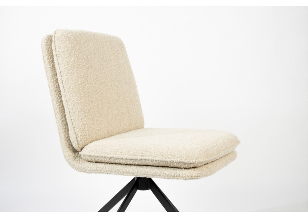 White Quadrupod Chairs, 2, Zuiver Tyler - Midcentury - Dining Chairs ...