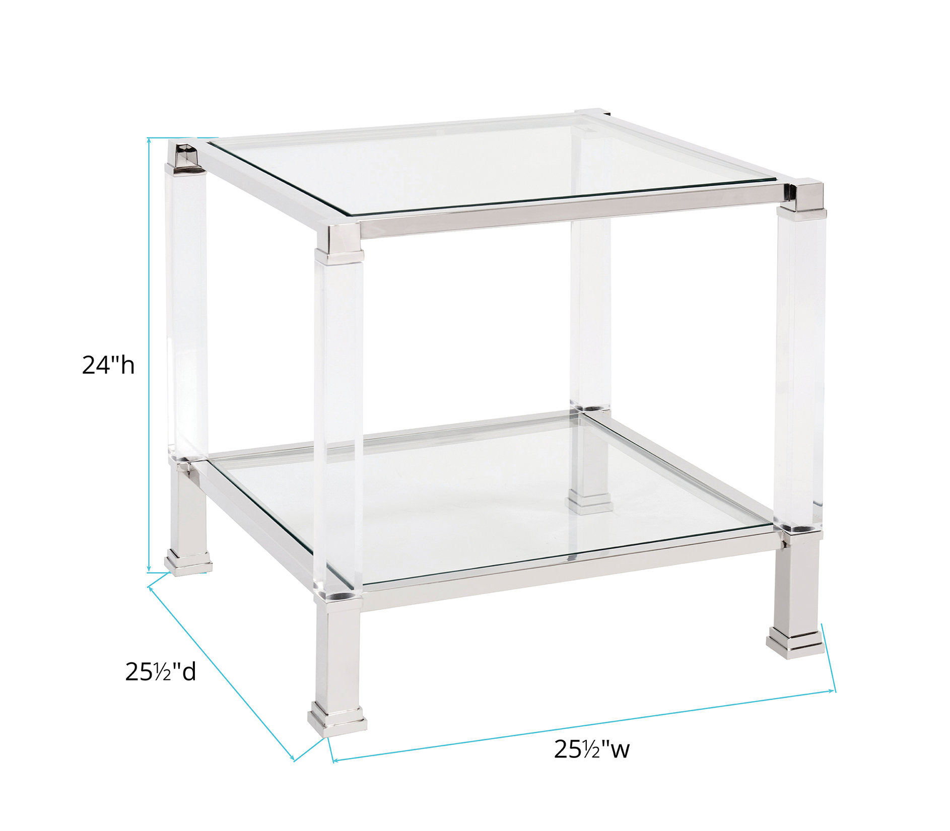 Clare Side Table - Contemporary - Side Tables And End Tables - by ...