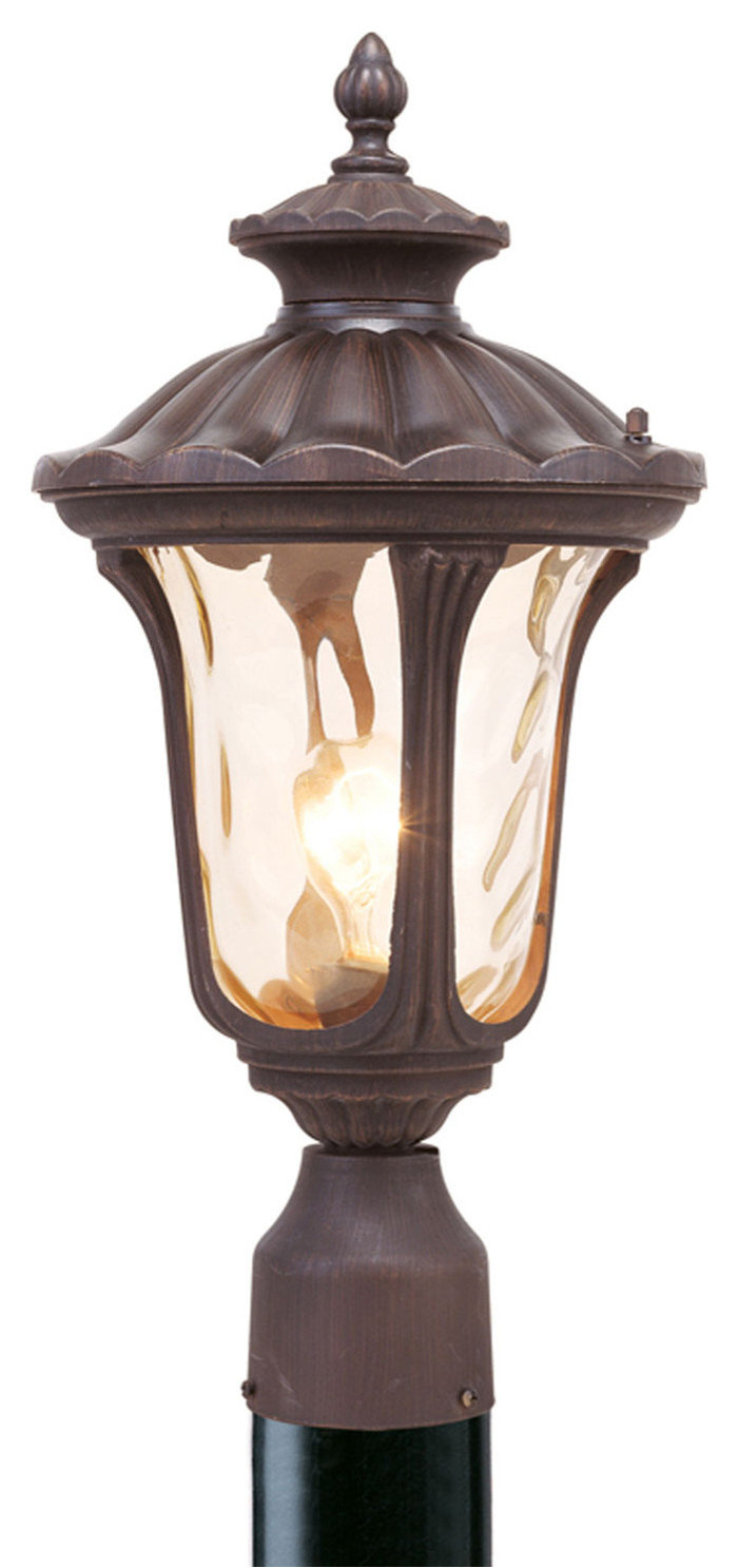 Oxford Outdoor Post Head, Black - Traditional - Post Lights - by LAMPS ...