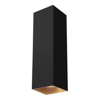 Tech Lighting Exo Flush 18" 60 , Black/Gold LED927 - Modern - Flush ...