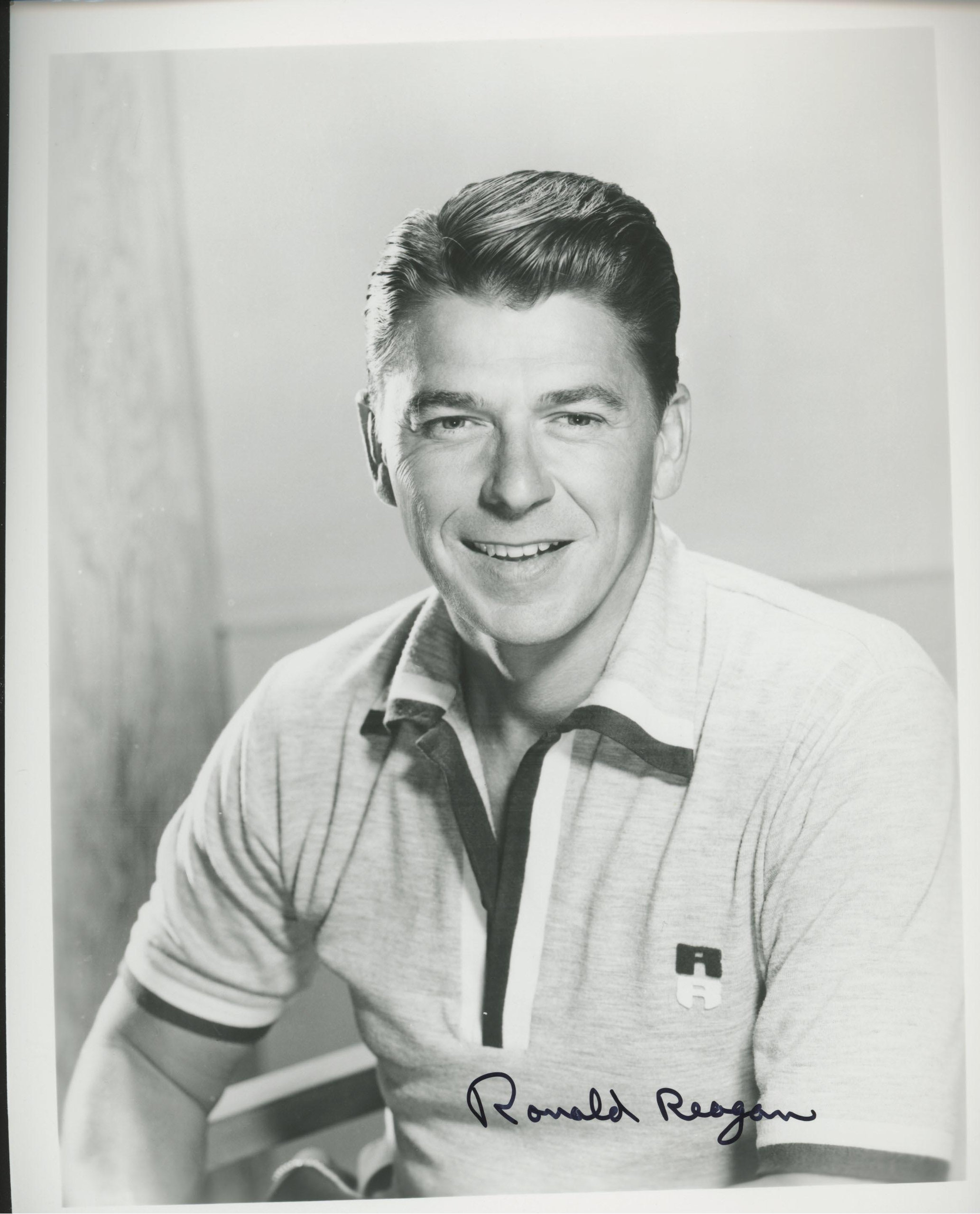 Ronald Reagan Signed Photo, Custom Frame - Contemporary - Prints And ...