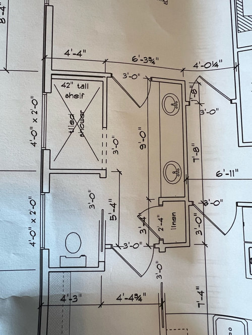 zero entry shower? | Houzz Forum