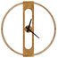 Urgo Numberless Metal Wall Clock, Gold 22" Diameter - Contemporary ...