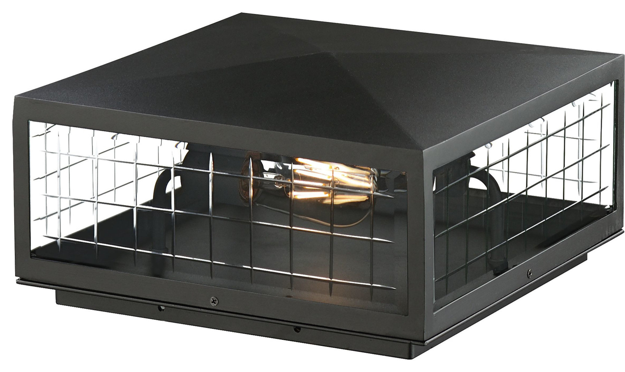 Maxim 30690CL Magnus 2 Light 7" Tall Deck Lantern - Post Lights - by ...