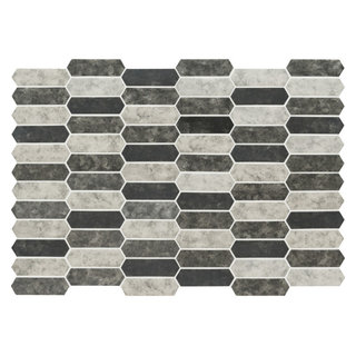 Urban Tapestry Picket Mosaic - Traditional - Mosaic Tile - by ...
