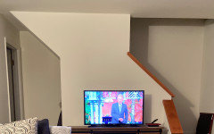 Diagonal wall decor