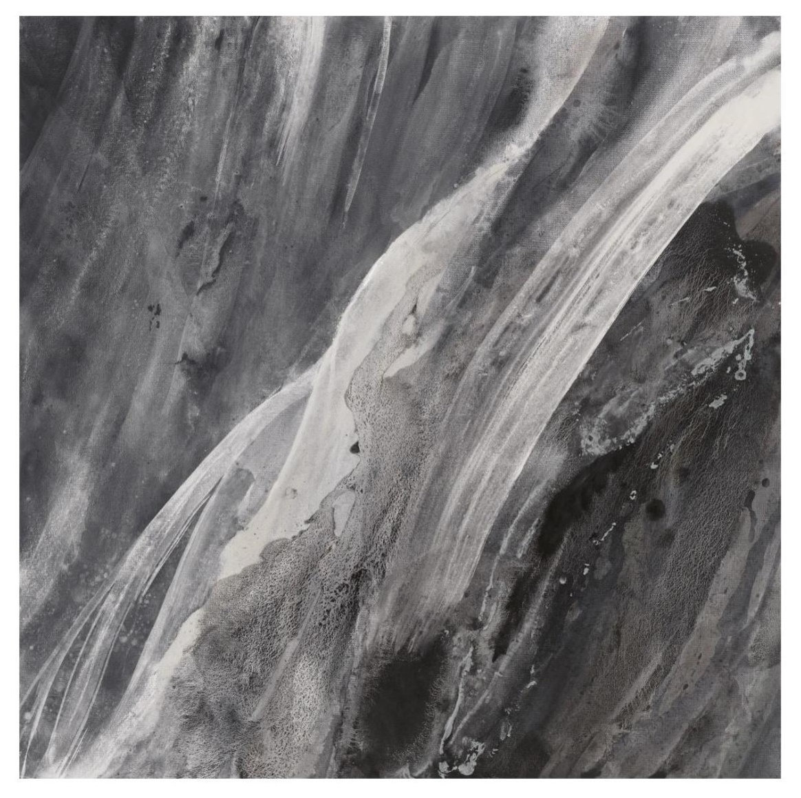 "Dark Grey Splash" Digital Paper Print by Albena Hristova, 20"x20", 26 ...