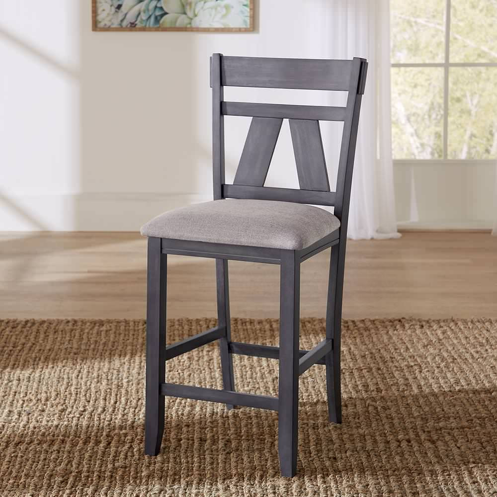 Splat Back Counter Chair (RTA) - Transitional - Bar Stools And Counter ...