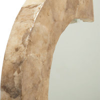 Flower Capiz Seashell Wall Mirror - Beach Style - Wall Mirrors - Other ...