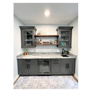 Showplace EVO Heritage CF Kitchen in Heron Plume & Graphite ...