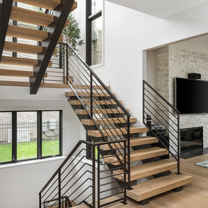 75 Beautiful Floating Staircase Ideas & Designs - November 2024 | Houzz AU