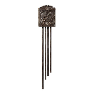 Craftmade Artisan Westminster Chime in Renaissance Crackle with 4 Tubes ...