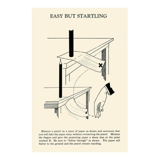 "Easy But Startling" Digital Paper Print by Retromagic, 17"x24", 22"x32 ...