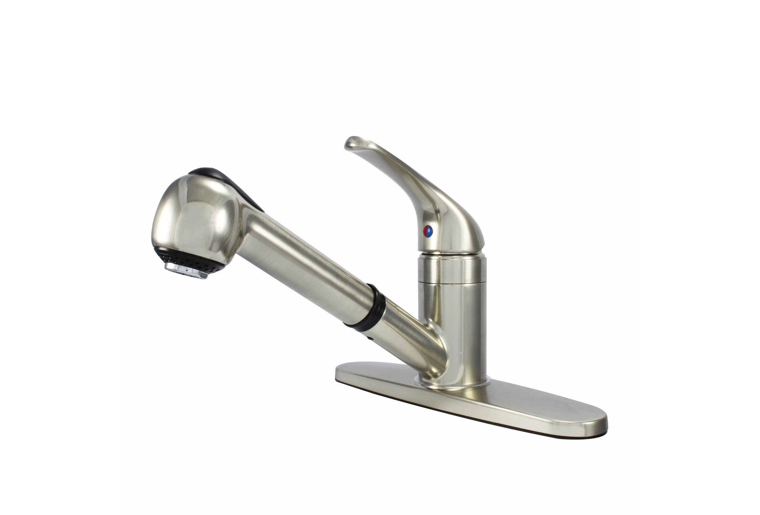 WMF-8348ZM-BN- Hybrid Metal Deck Pull Out Faucet Single Handle ...