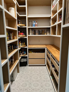 Pantry dimensions and design help | Houzz Forum
