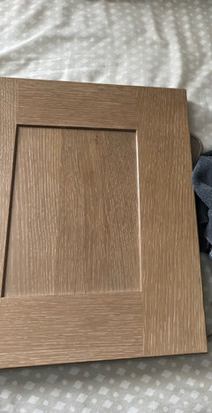 rift white oak sample door