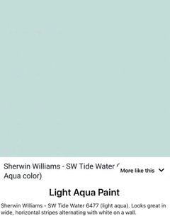 Best SW light aqua color to go with alabaster?
