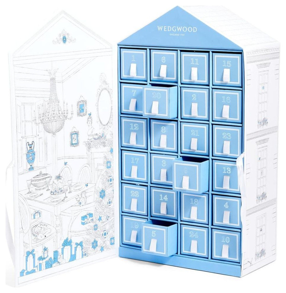 Wedgwood Christmas Advent Calendar 2023 - Contemporary - Holiday ...