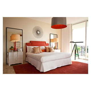 Condo Master Bedroom - Contemporary - Bedroom - Miami - by NXG Studio ...