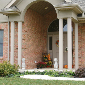 Round Porch Columns - Photos & Ideas | Houzz