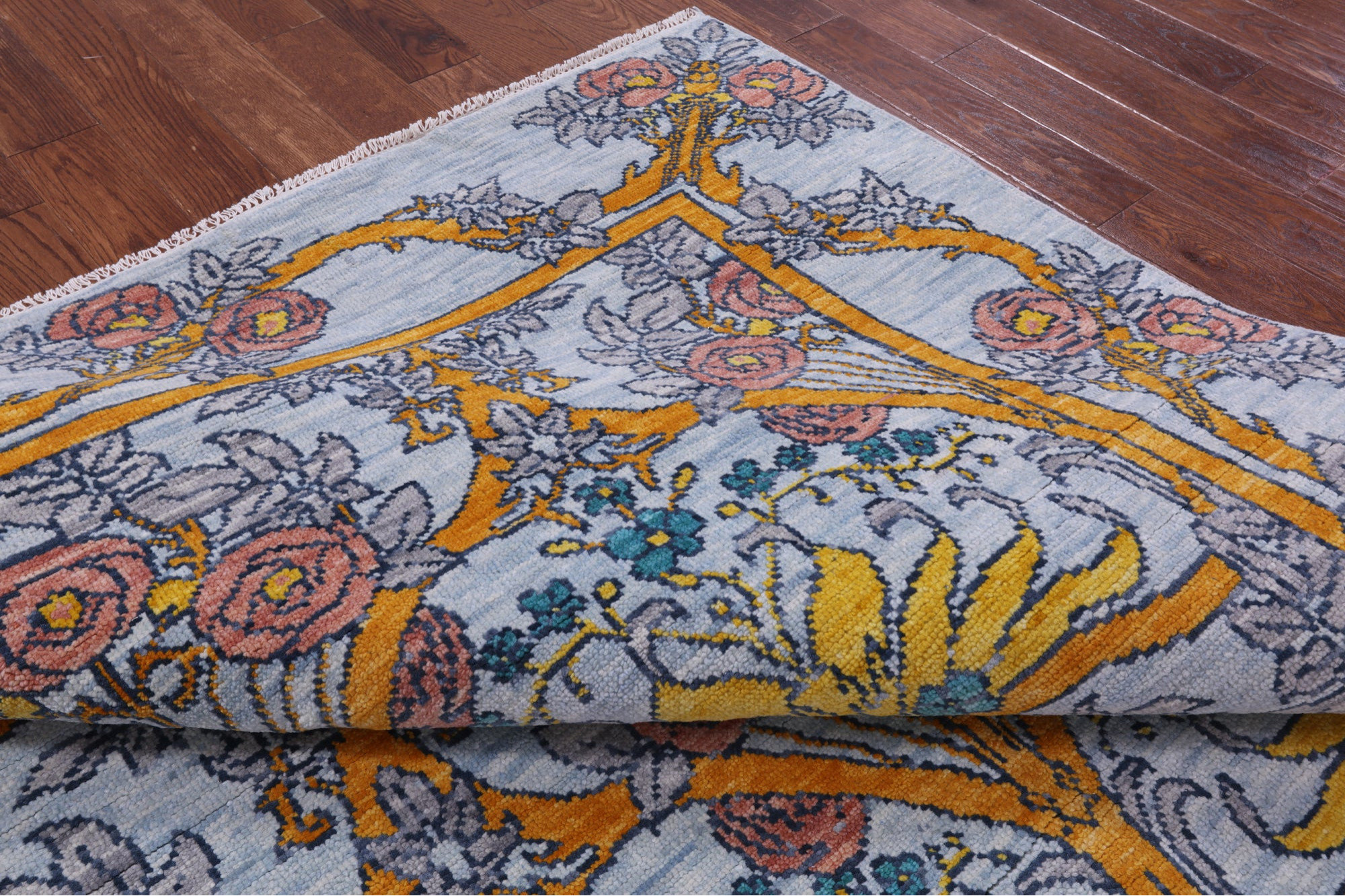 William Morris Handmade Wool Rug 8' 1" X 10' 2" - Q20012, 8' 1" X 10' 2 ...