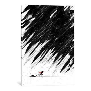 "Geometric Storm" by Nicebleed, Canvas Print, 18x12x1.5" - Contemporary ...
