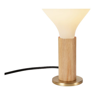 Oak Knuckle Table Lamp With Noma - Transitional - Table Lamps - by Tala ...