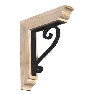 Edwards Traditional Ironcrest Bracket Triple, 4" Thick, 20"x23 ...