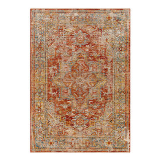 Surya Aspendos Brick Red Rug 10'x14' - Contemporary - Area Rugs - by ...