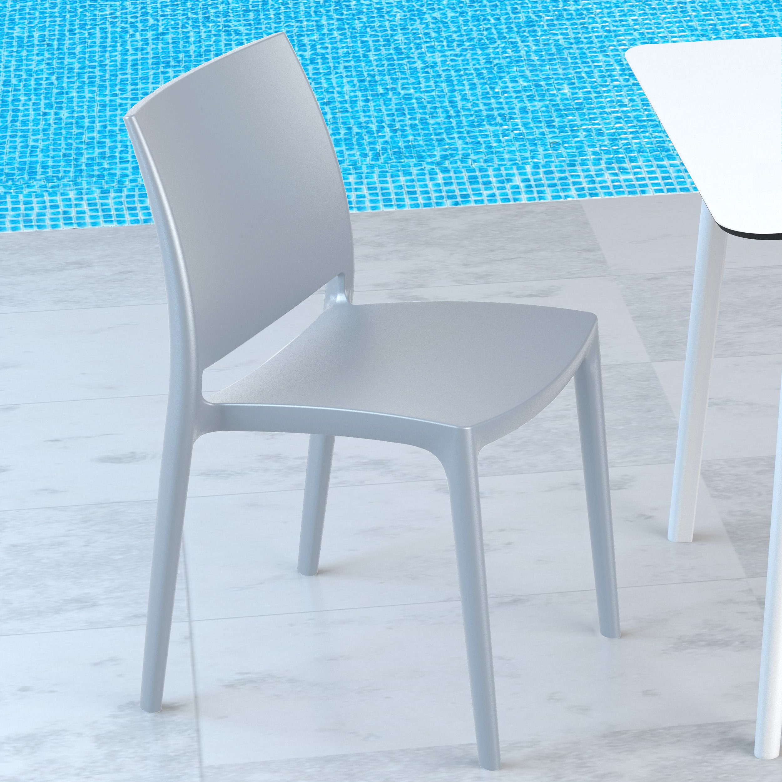 Maya Dining Chairs, Set of 2 - Midcentury - Outdoor Dining Chairs - by ...