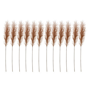 Polyester Bristle Grass Branch, Set of 12 - Artificial Plants And Trees ...