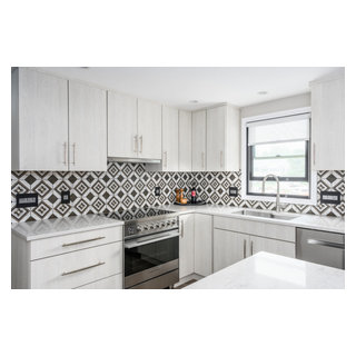 Modern Kitchen Remodel in Worcester, MA - Modern - Kitchen - Boston ...