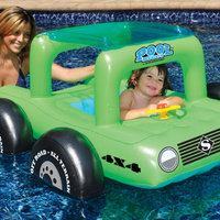41" Green Swimming Pool All Terrain Vehicle Float for Children - Pool ...